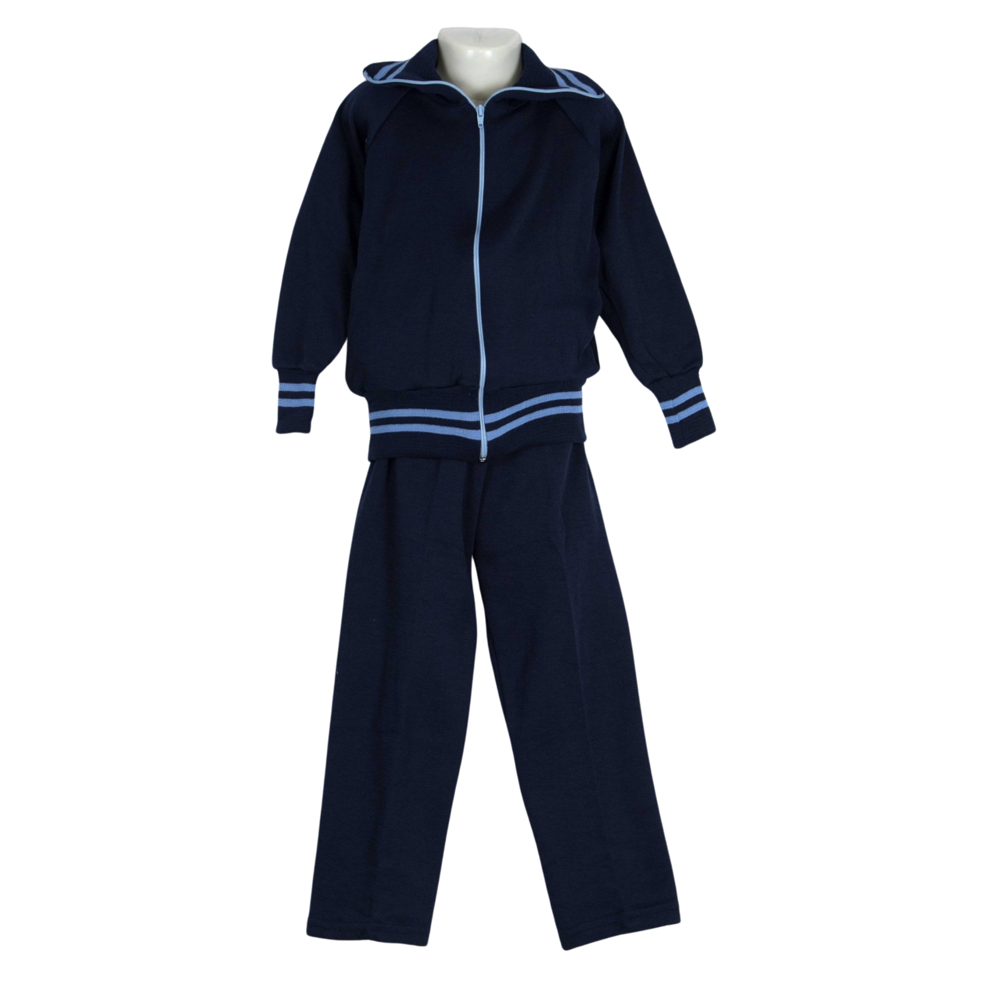 School Tracksuit | Navy/Sky - School Wear Specialists